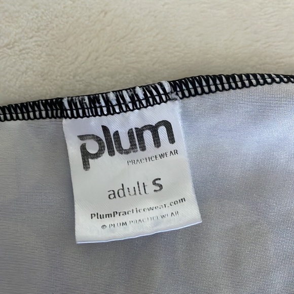 Plum Practicewear | Other | Plum Practicewear Flipside Black Leotard ...